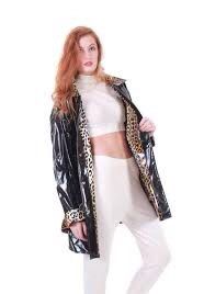 raincoat pvc leopard lining, Women's Fashion, Coats, Jackets and ...