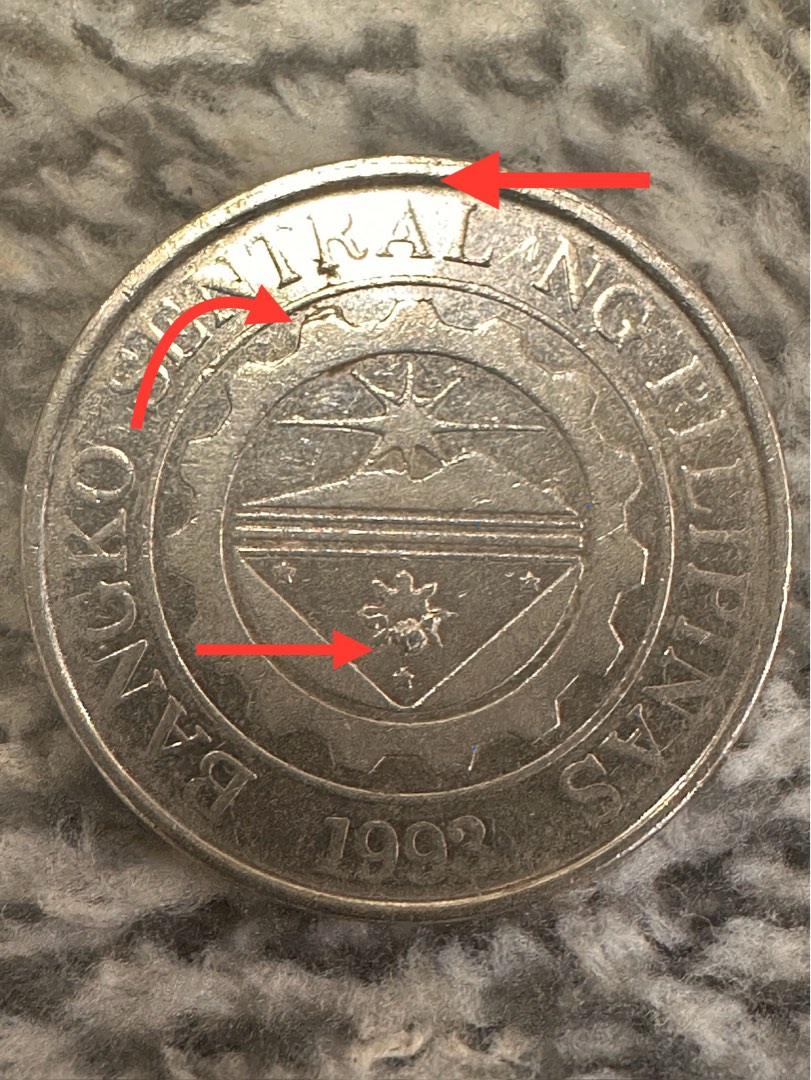 Rare 2016 - 1 piso obverse/reverse multiple error coin, Hobbies & Toys ...