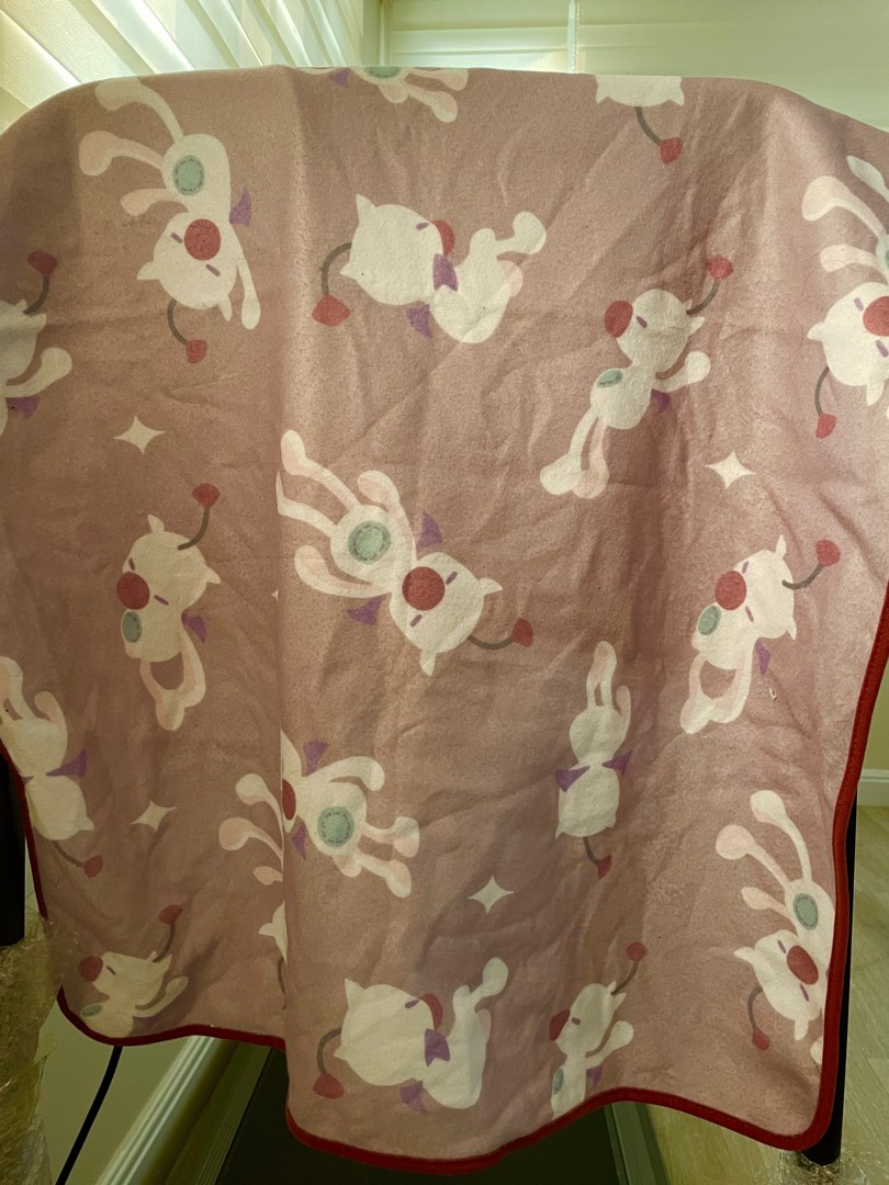 Rare Final Fantasy XV FFXV FF15 Moogle official blanket, Hobbies & Toys ...
