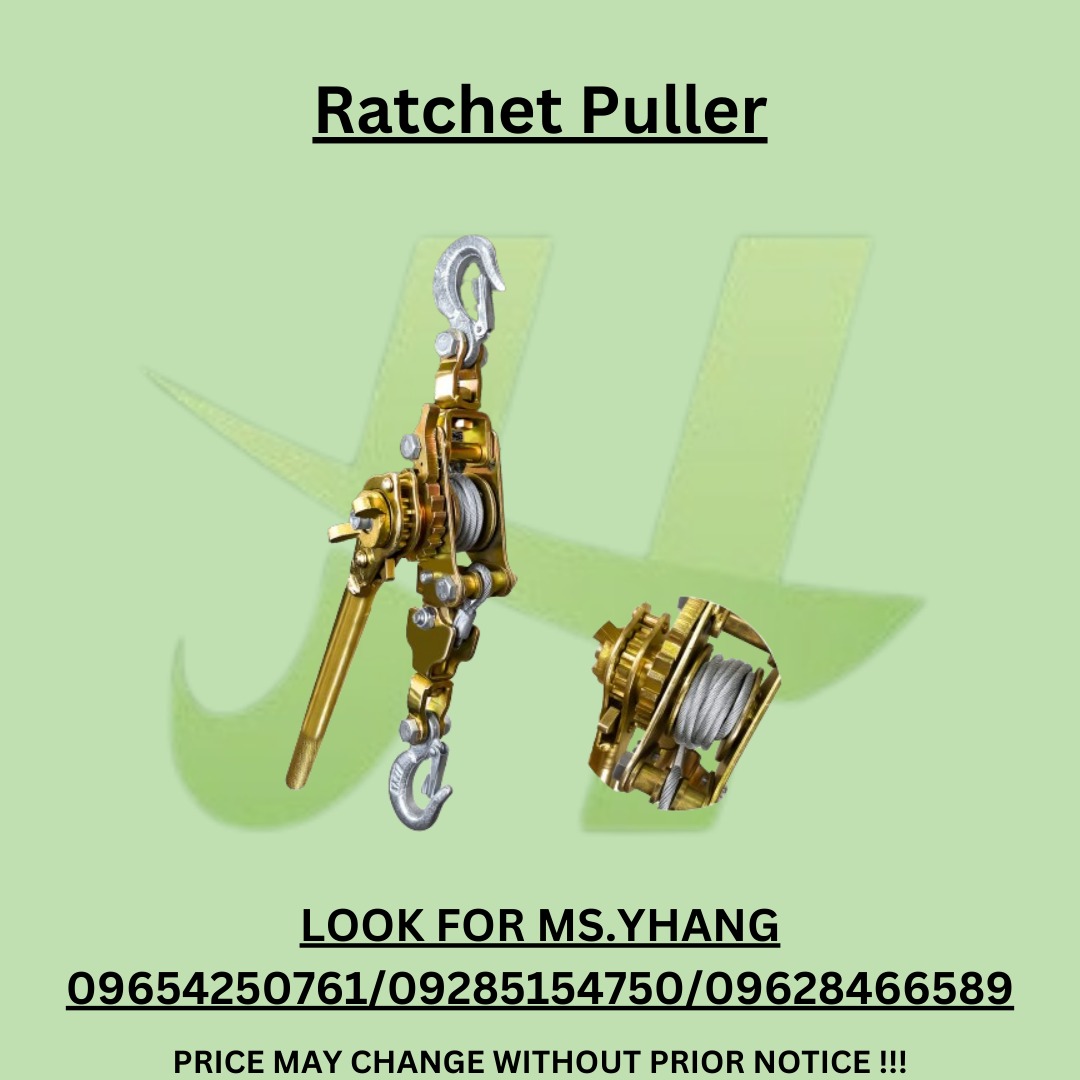 Ratchet puller, Commercial & Industrial, Construction Tools & Equipment ...