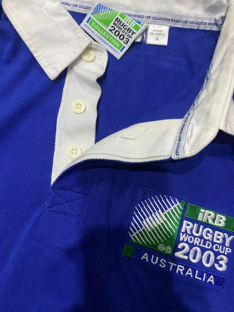Reebok Rugby World Cup 2003 Australia Rugby Polo shirt, Men's Fashion ...