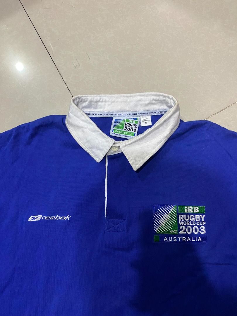 Reebok Rugby World Cup 2003 Australia Rugby Polo shirt, Men's Fashion ...