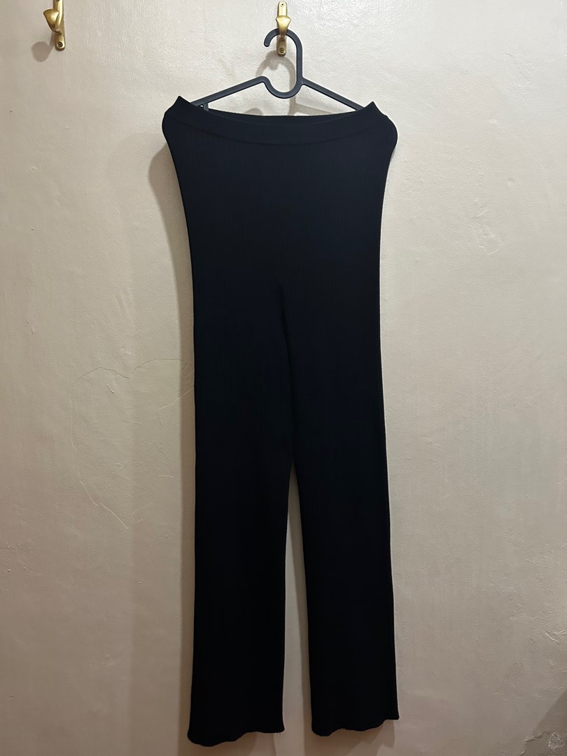 Ribbed Pants (Garterized), Women's Fashion, Bottoms, Jeans on Carousell
