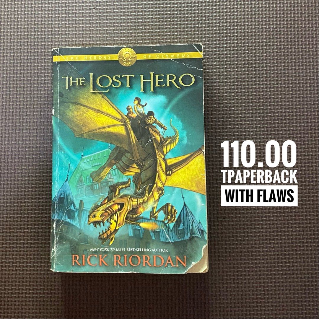 Rick Riordan- The Lost Hero, Hobbies & Toys, Books & Magazines ...