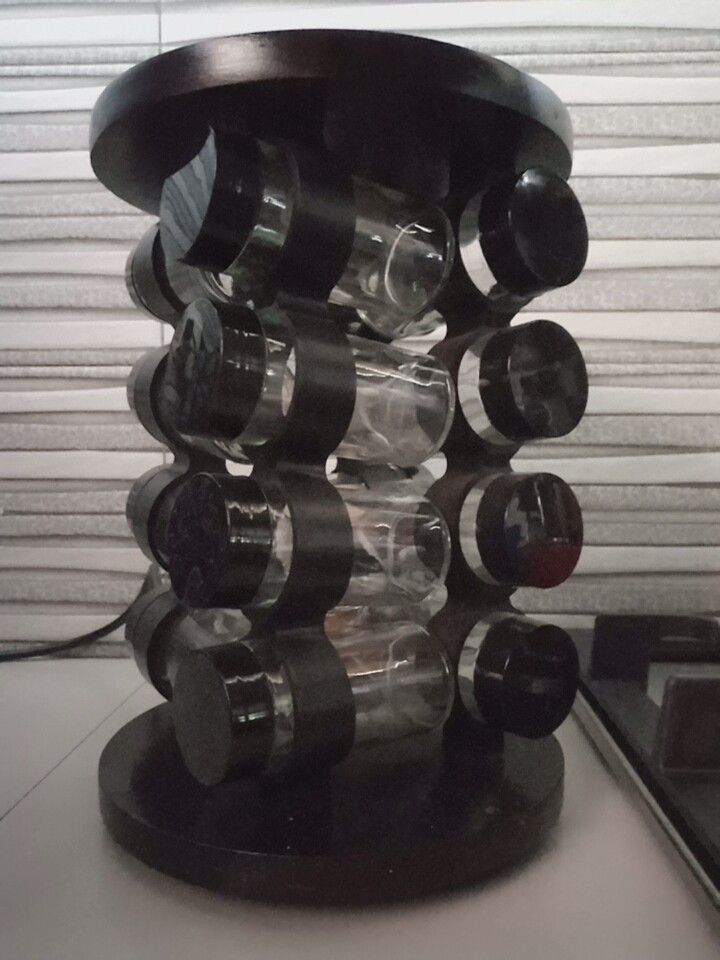 Rotating spice rack tower, Furniture & Home Living, Kitchenware ...