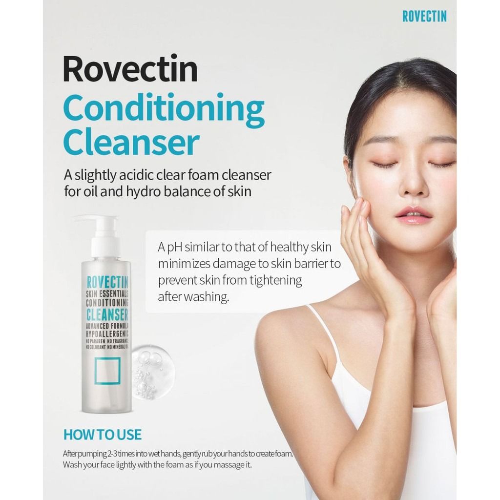 Rovectin Skin Essentials Conditioning Cleanser, Beauty & Personal Care ...