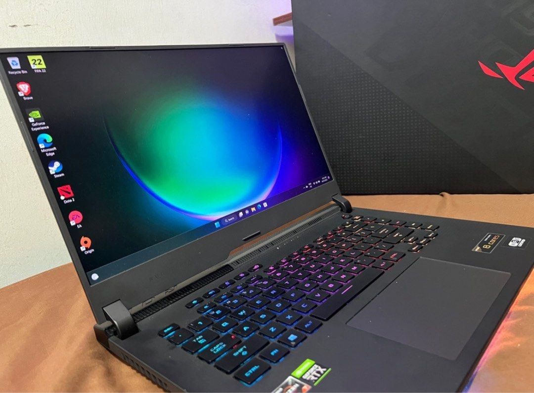 RTX 3070 ASUS ROG STRIX G15 GAMING LAPTOP WITH 300hz Screen Refresh ...
