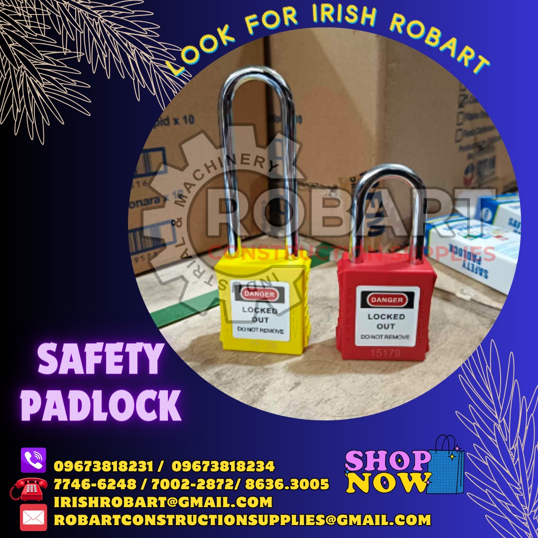 safety padlock, Commercial & Industrial, Construction Tools & Equipment ...