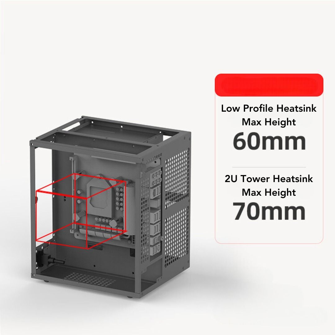 Sagitta 6 Bay NAS ITX PC Case, Computers & Tech, Parts & Accessories ...