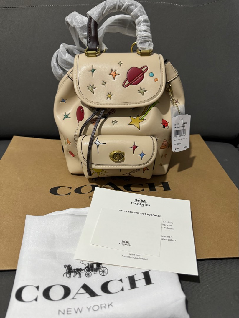 Sale‼️Coach x Observed By Us Riya Backpack21, Women's Fashion, Bags ...
