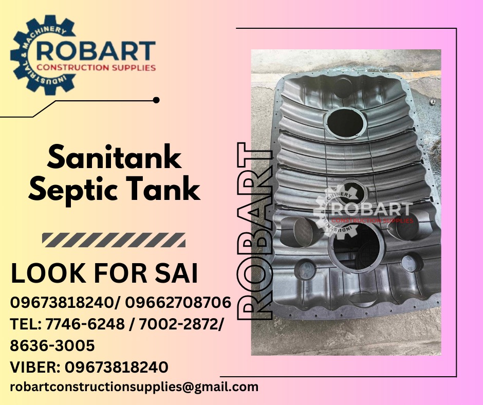 Sanitank Septic Tank, Commercial & Industrial, Construction Tools ...