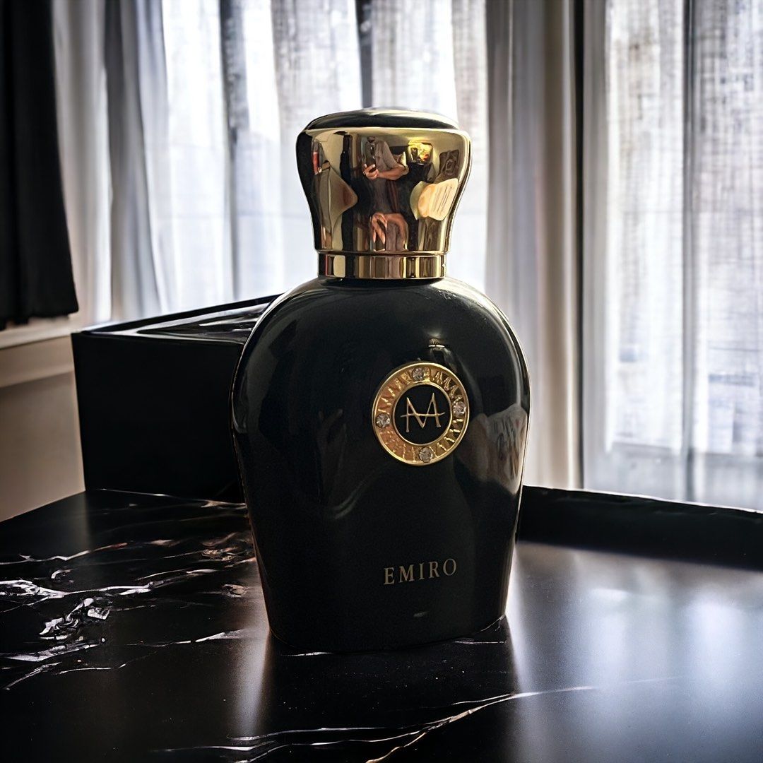 Selling my 99% full bottle of Moresque Emiro 50ml bottle on Carousell