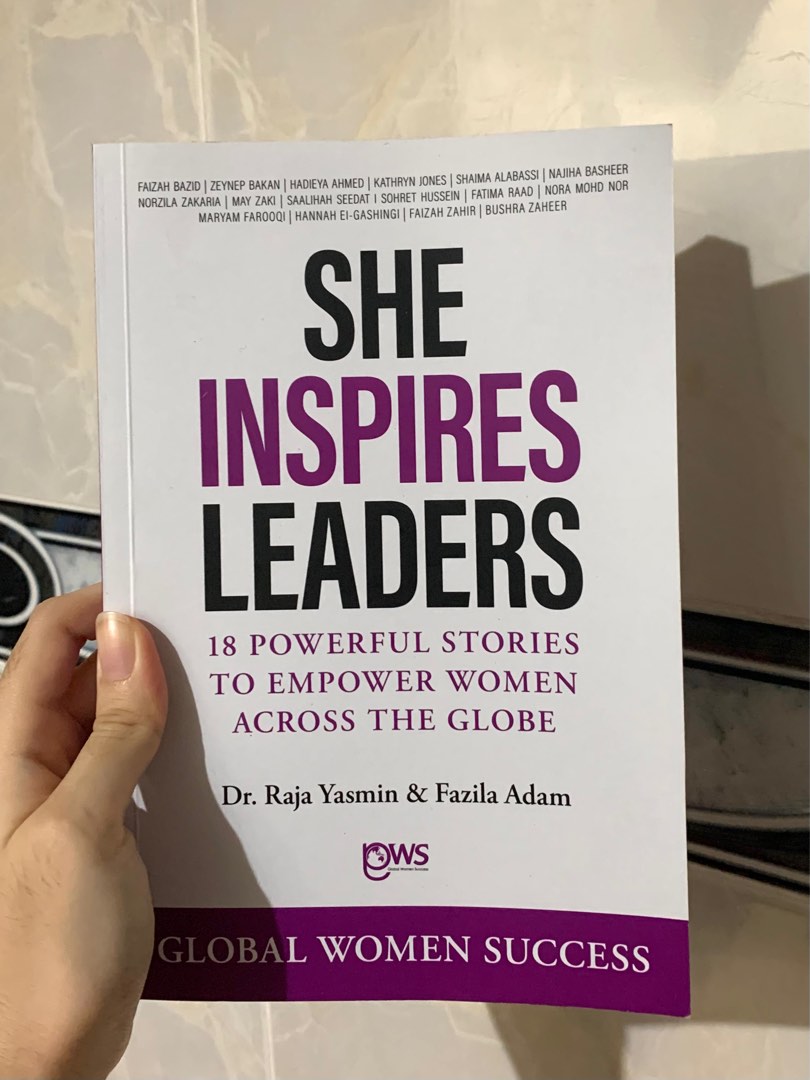{Paperback} She Inspires Leaders - 18 stories by Dr. Raja Yasmin ...