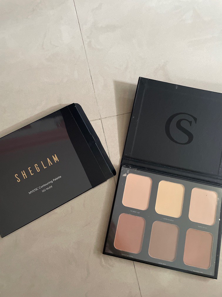 SHEGLAM MYSTIC Contouring Palette 502 Nude, Beauty & Personal Care ...