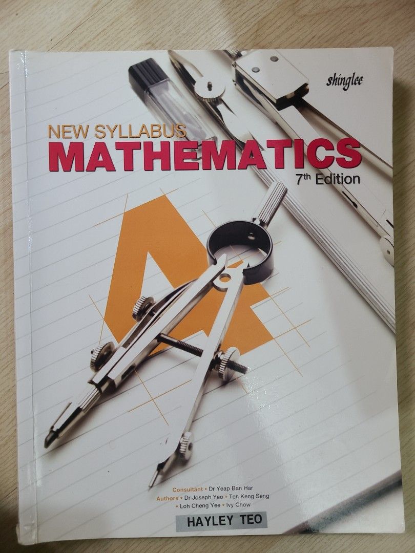Shinglee New Syllabus Mathematics 7th Edition, Hobbies & Toys, Books ...