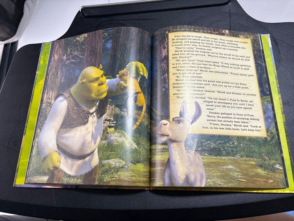 Shrek 2 The Movie Storybook DreamWorks, Hobbies & Toys, Books ...