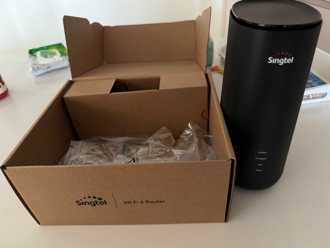 SingTel Wi-Fi 6 Router Brand New, Computers & Tech, Parts & Accessories ...