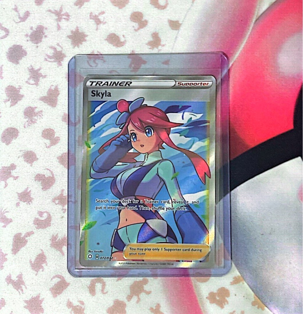 SKYLA FA TRAINER POKEMON TCG SHINING FATES, Hobbies & Toys, Toys ...