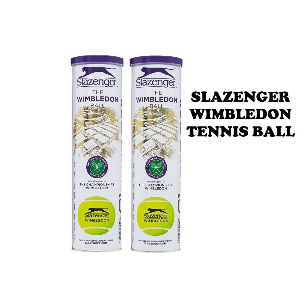 Slazenger Wimbledon Tennis Ball, Sports Equipment, Sports & Games ...