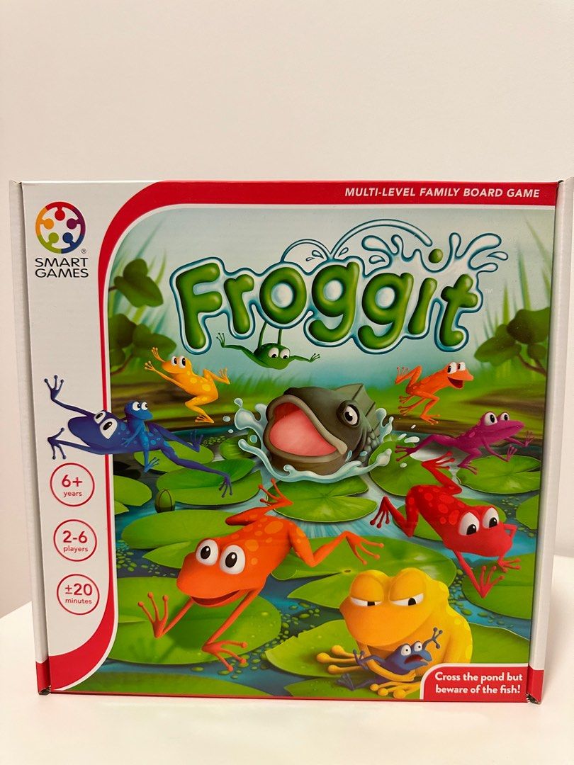 Smart Games- Froggit Multi-level Family Board Game (Sealed), Hobbies ...