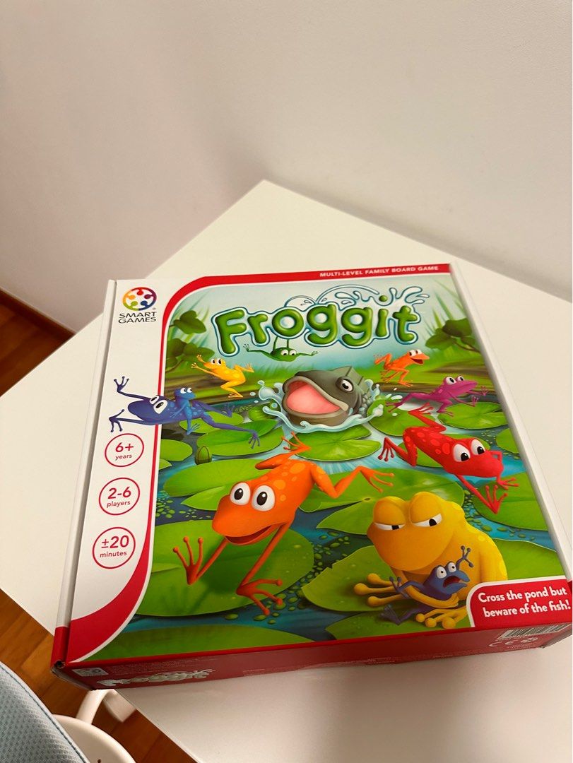 Smart Games- Froggit Multi-level Family Board Game (Sealed), Hobbies ...