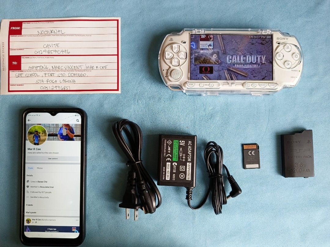 SOLD!! Sony PSP 2000 Series (Slim | White), Video Gaming, Video Games ...
