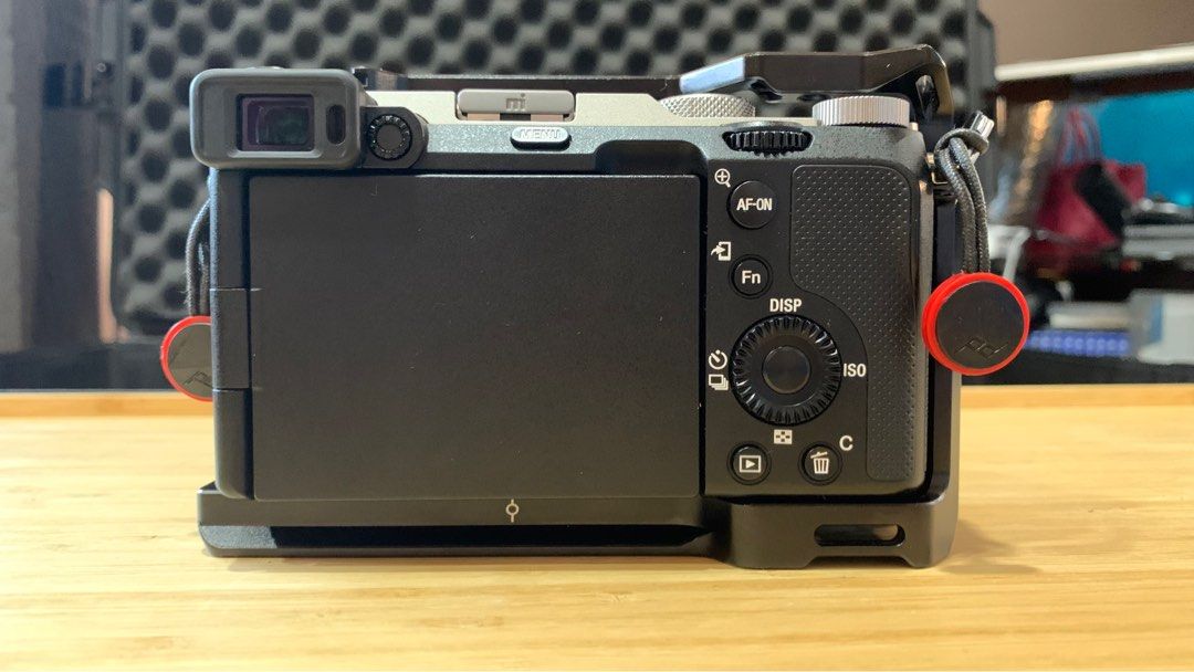 Sony A7C with Small Rig Cage, Photography, Cameras on Carousell