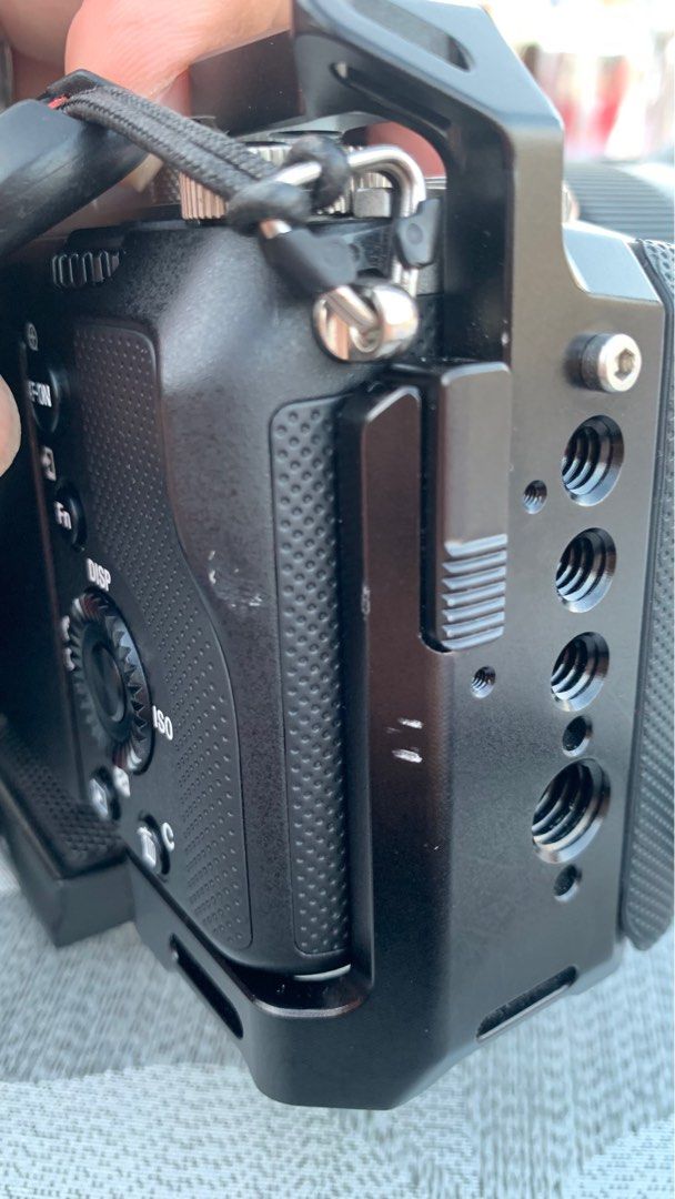Sony A7C with Small Rig Cage, Photography, Cameras on Carousell
