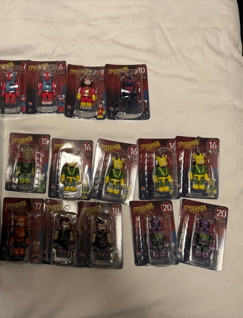 Spider-man x Bearbrick Keychain 100%, Hobbies & Toys, Toys & Games on ...