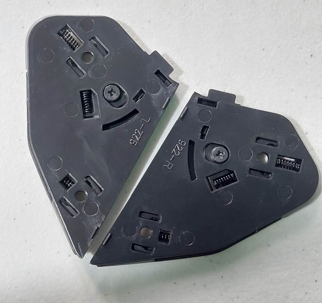 Spyder Helmet Corsa Visor Base Plate Mechanism, Motorbikes, Motorbike ...