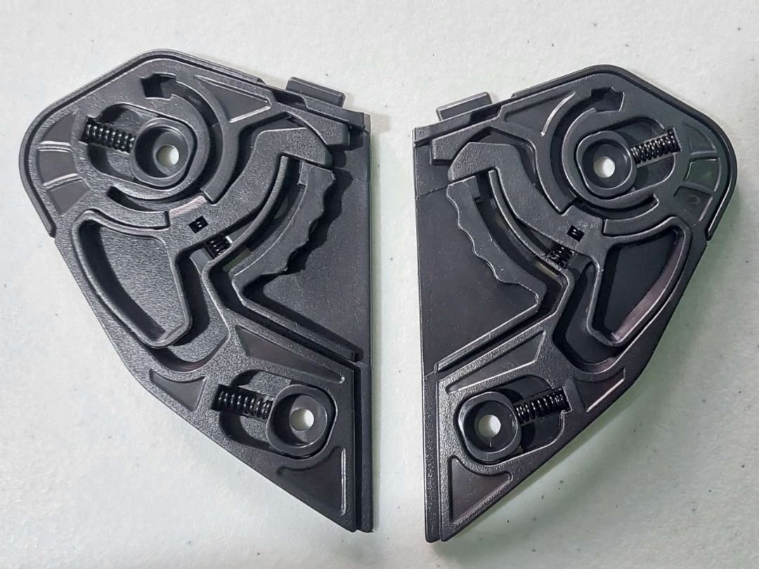 Spyder Helmet Corsa Visor Base Plate Mechanism, Motorbikes, Motorbike ...