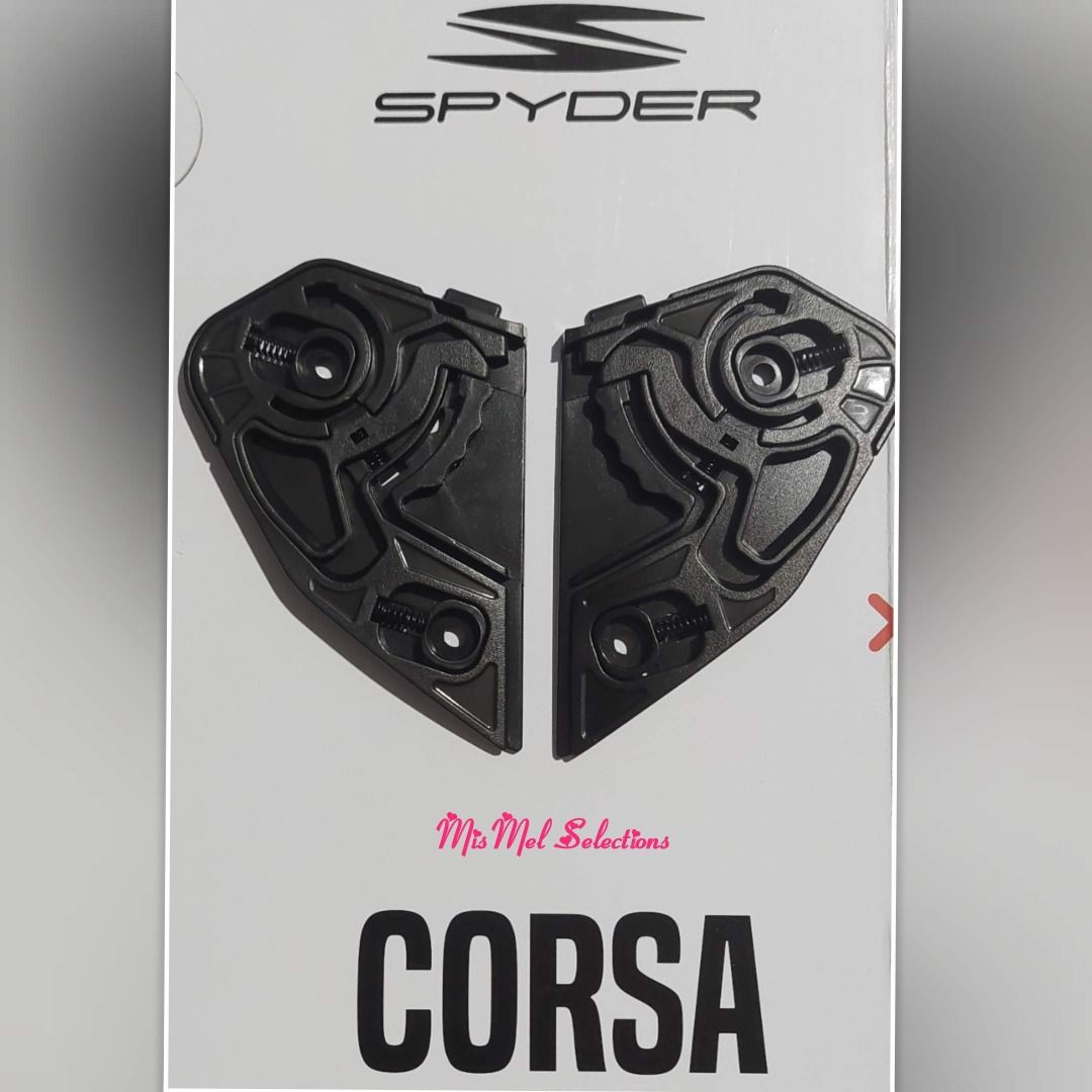 Spyder Helmet Corsa Visor Base Plate Mechanism, Motorbikes, Motorbike ...