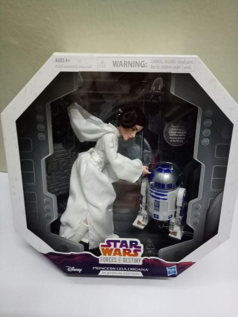 Star Wars Force Of Destiny Princess Leia Organa Platinum Edition ...