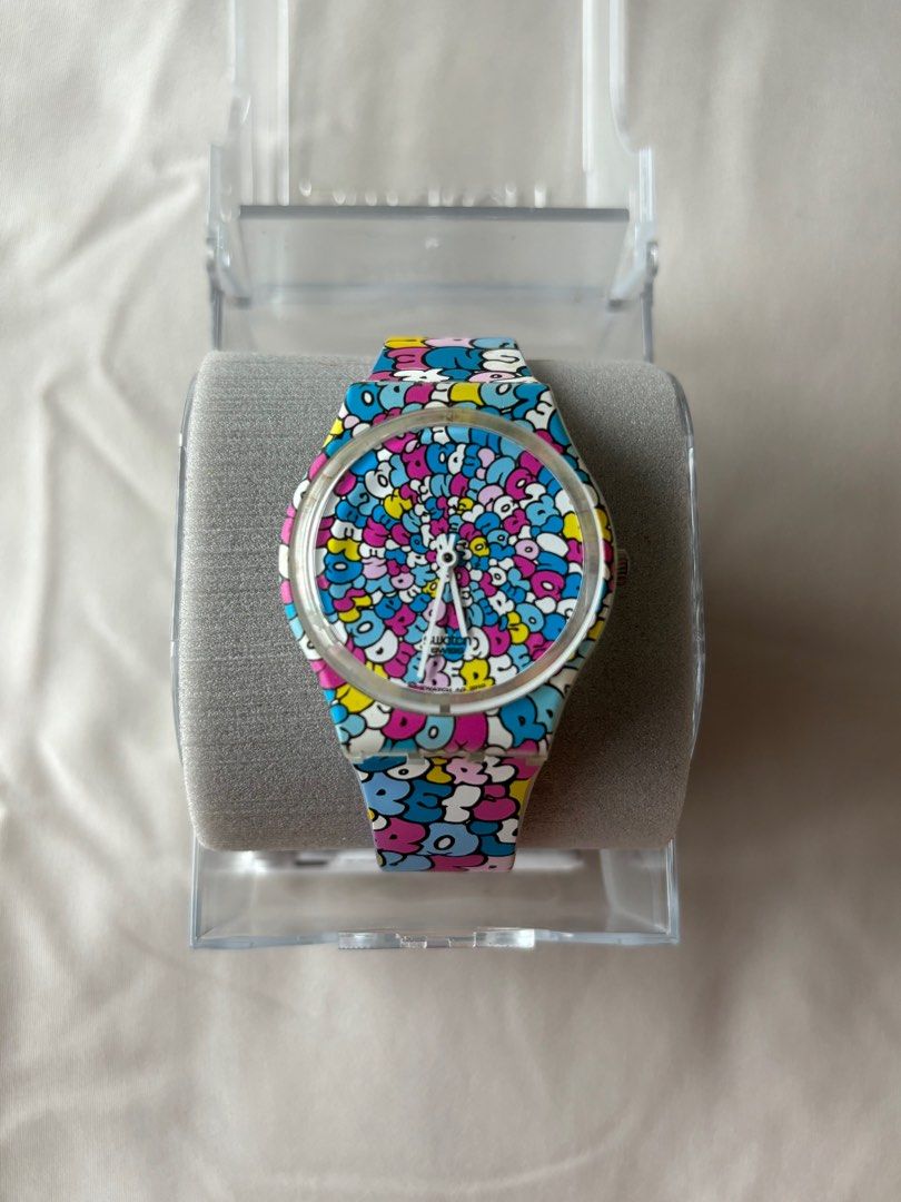 BNIB Swatch (limited edition swatch x kidrobot), Women's Fashion ...