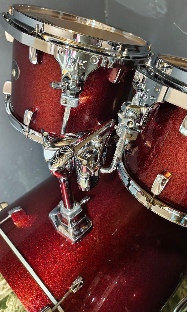 TAMA Silverstar All-Birch 6-piece Shellpack drums drumset, Hobbies ...