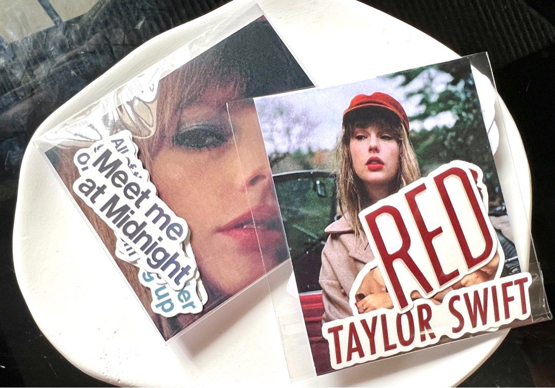 Taylor Swift Stickers, Hobbies & Toys, Memorabilia & Collectibles, Fan ...