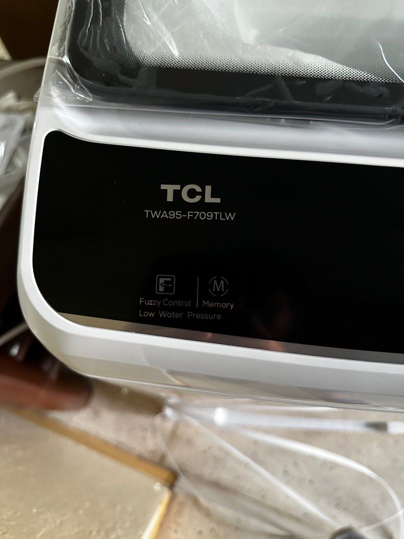 TCL TWA95-F709TLW 9.5 kg. Top Load Washing Machine, TV & Home Appliances, Washing Machines and ...