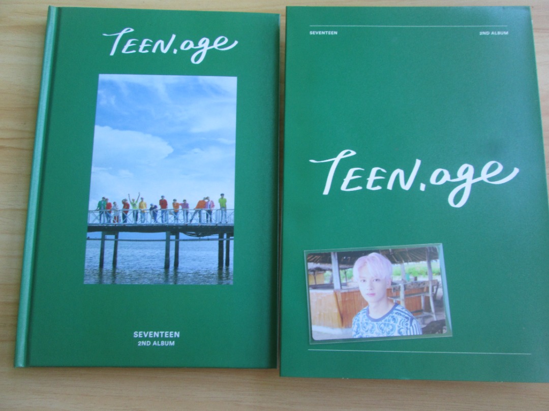 teenage svt album with jun photocard, Hobbies & Toys, Memorabilia ...