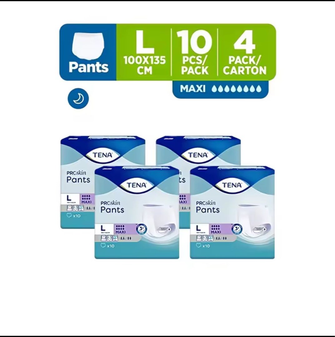 Tena Adult Proskin Diapers (Maxi) - L size , Health & Nutrition, Medical Supplies & Tools on ...