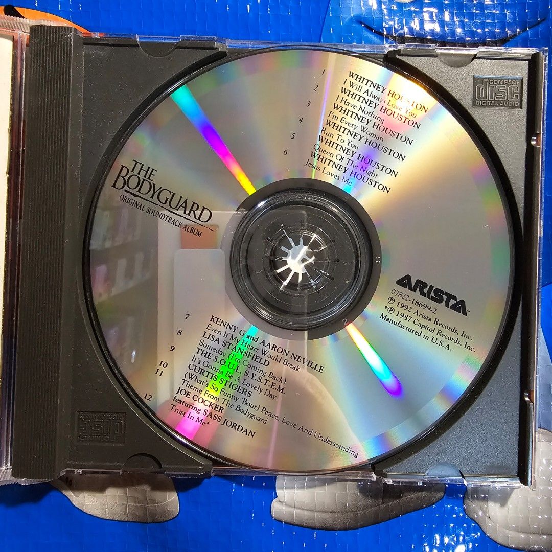 The Bodyguard - Original Soundtrack - CD Mint, Hobbies & Toys, Music ...