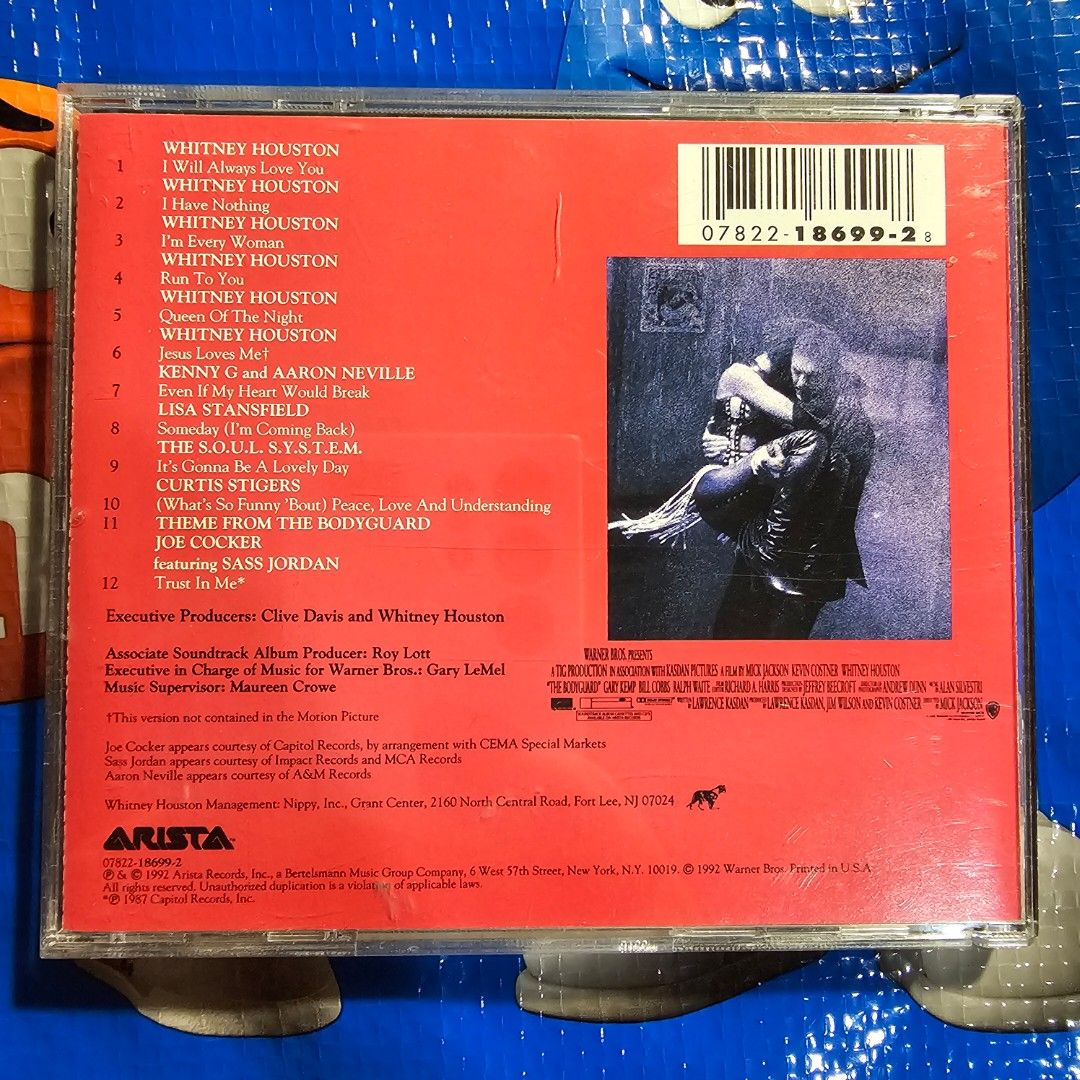 The Bodyguard - Original Soundtrack - CD Mint, Hobbies & Toys, Music ...