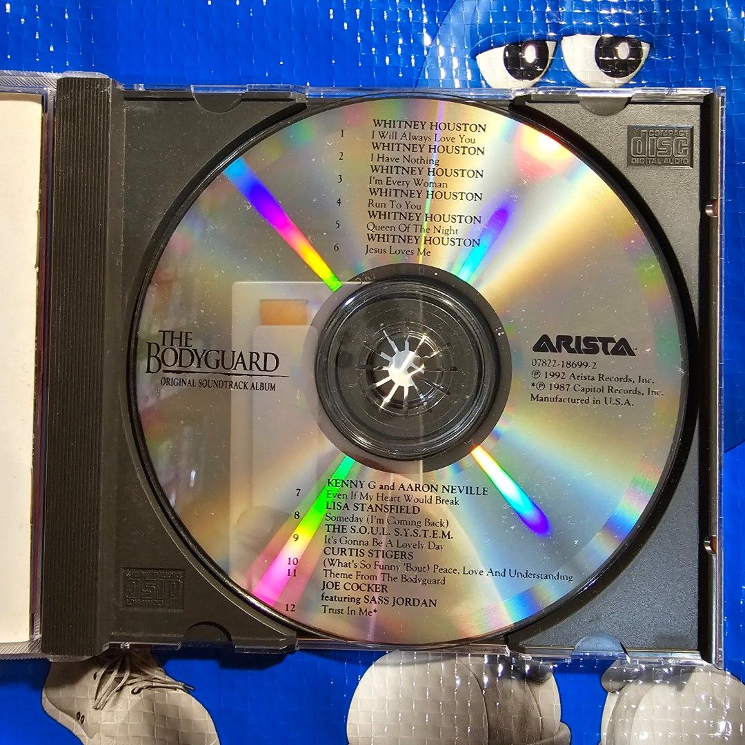 The Bodyguard - Original Soundtrack - CD Mint, Hobbies & Toys, Music ...