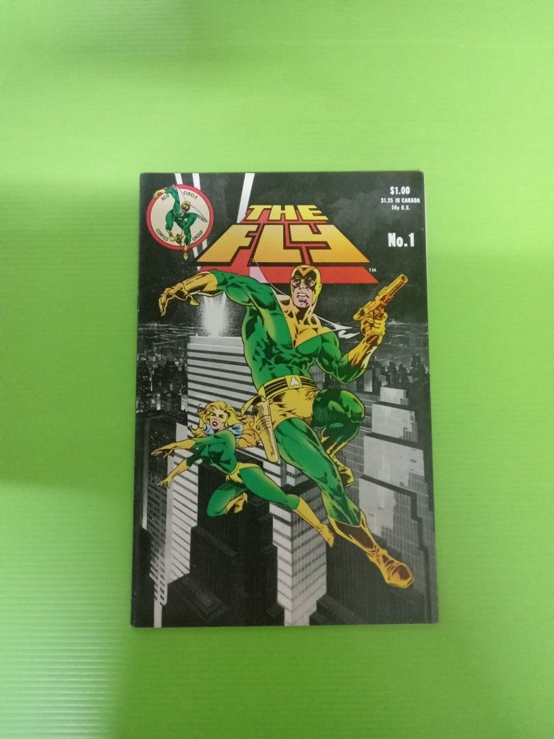 The Fly #1 ( Jim Steranko - Cover Art ) Red Circle Comics, BRONZE Age ...