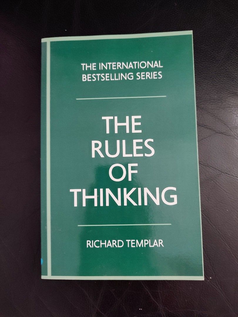 The Rules of Thinking, Hobbies & Toys, Books & Magazines, Fiction & Non ...