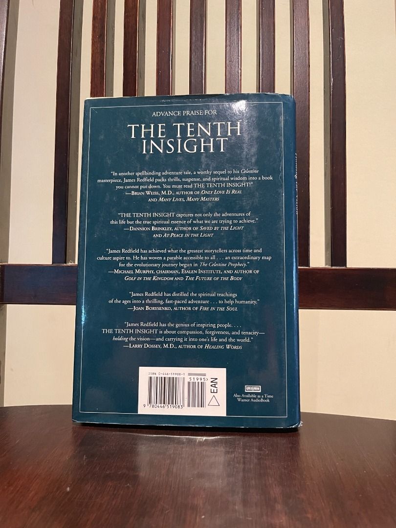 The Tenth Insight (Hard Cover) - James Redfield, Hobbies & Toys, Books ...