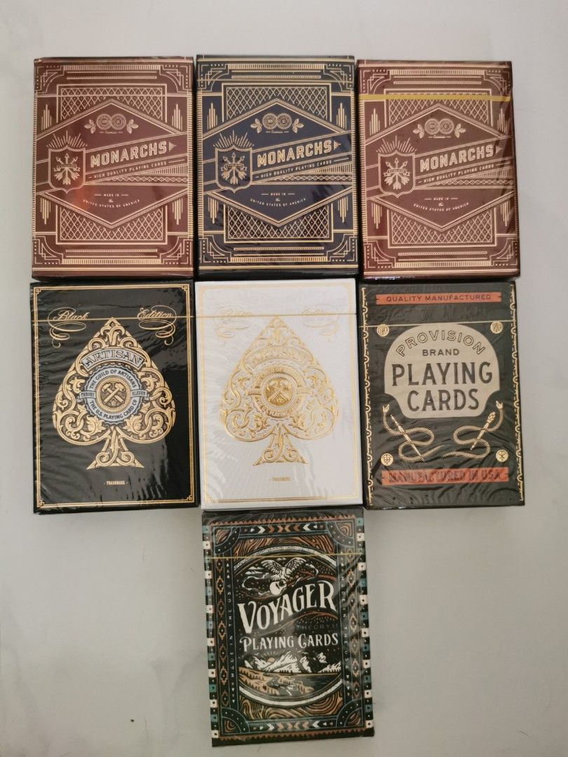 Theory 11 Assorted Playing Cards, Hobbies & Toys, Toys & Games on Carousell