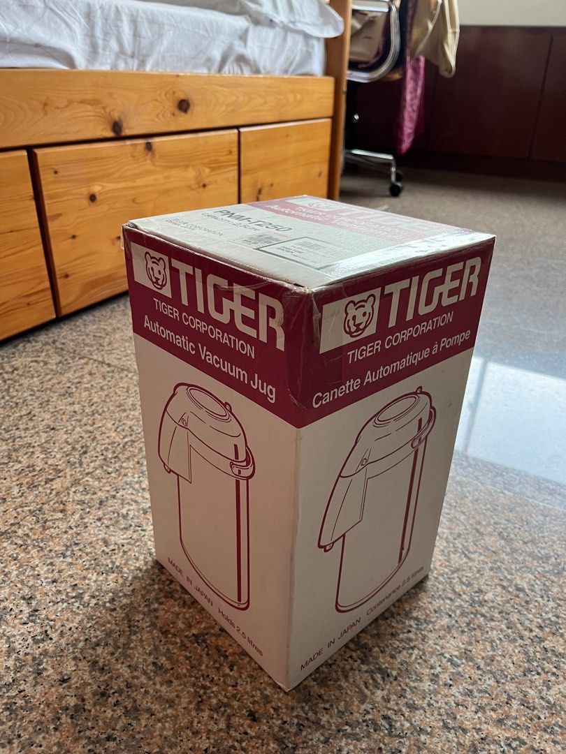 Tiger Vacuum Jug Hot Flask, TV & Home Appliances, Kitchen Appliances ...