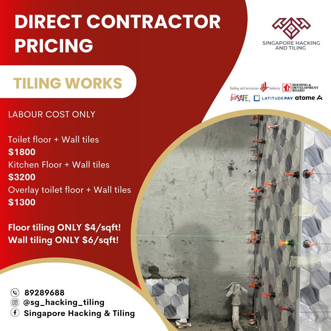 TILING WORKS/HACKING WORKS/DISMANTLE SERVICES/RENOVATION/REINSTATEMENT ...