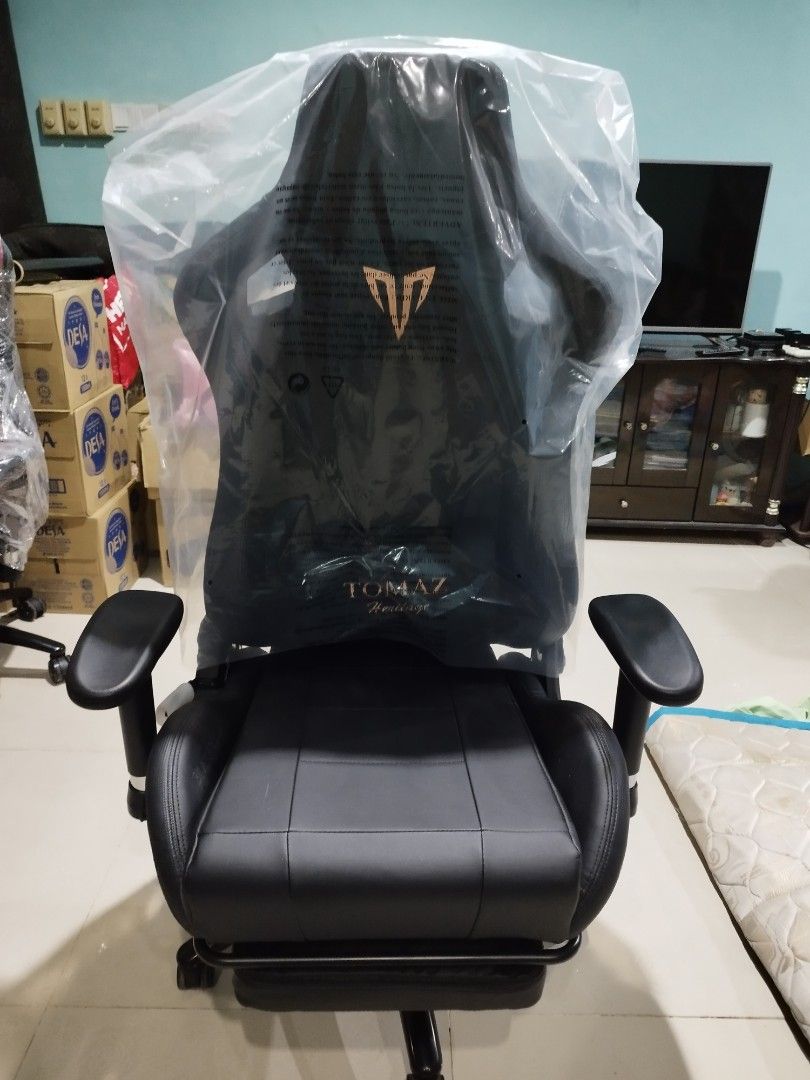 Tomaz Blaze X Pro Black Premium Gaming Chair / Kerusi Gaming Blaze X ...