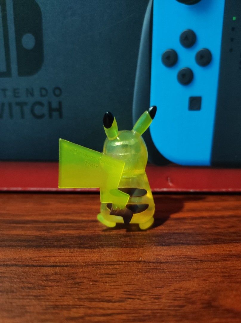 TOMY Pokemon Clear Figure - Pikachu (Z-Move Pose), Hobbies & Toys, Toys ...